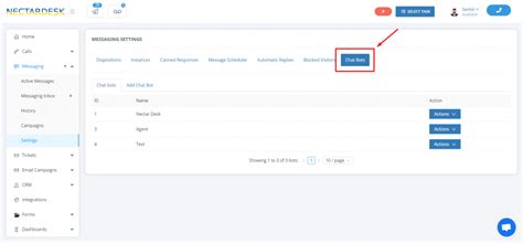 Chatbots Nectar Desk Knowledgebase