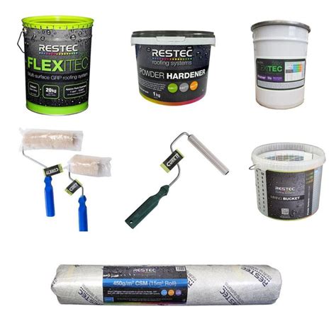 Restec Flexitec 45m² Complete Kit Jj Roofing Supplies