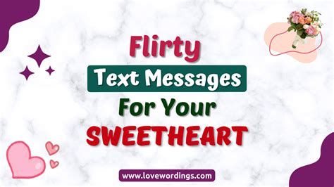Cute Hot Flirty Text Messages For Your Sweetheart