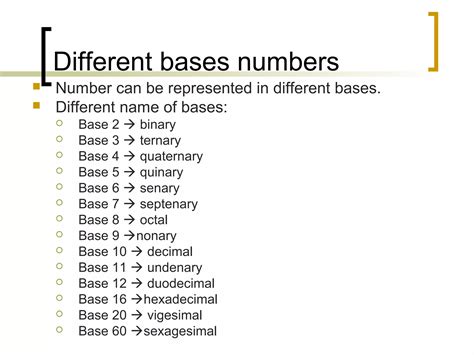 Chapter 3 Part I Data Representation Ppt Computing Technology