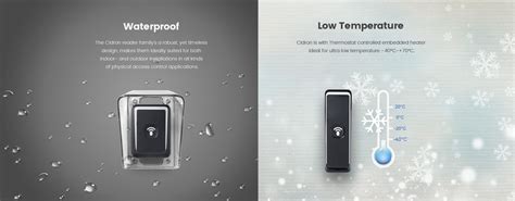 Cidron Wiegand Reader And Osdp Rfid And Ble Mobile App Id Access Control