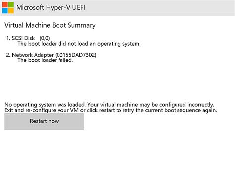 Cant Boot A Gen2 Sysprep Vhdx File Virtualization Spiceworks Community