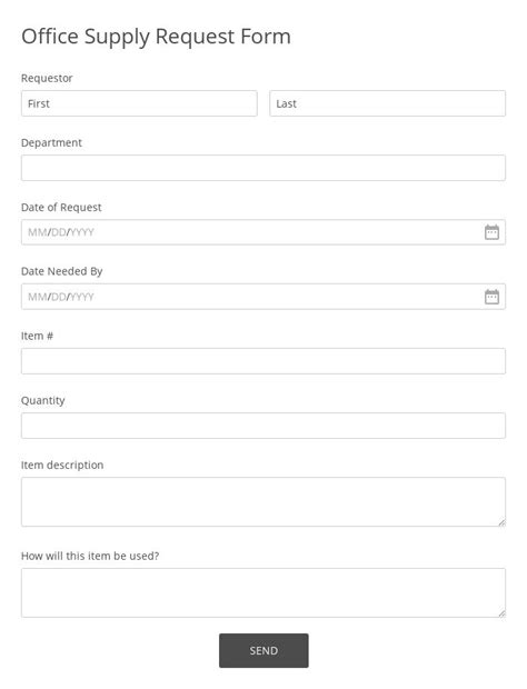 User Access Request Form Template Word