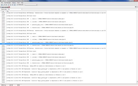 Logging Empty Lines In Php Errorslog Stack Overflow