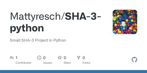 GitHub Mattyresch SHA Python Small SHA Project In Python
