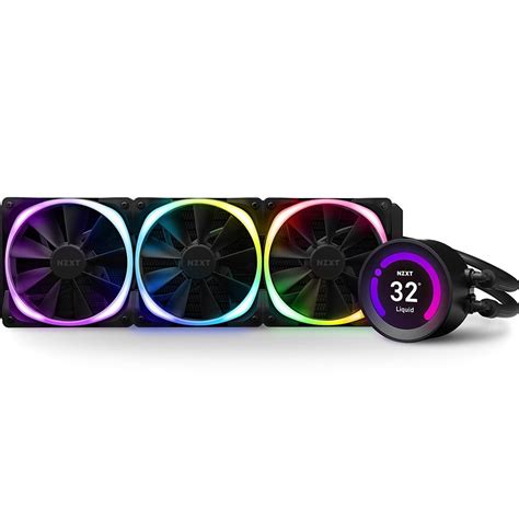 Water Cooler Kraken Z73 Black rgb 360 mm Intel/AMD RL-KRZ73-R1 nzxt ...