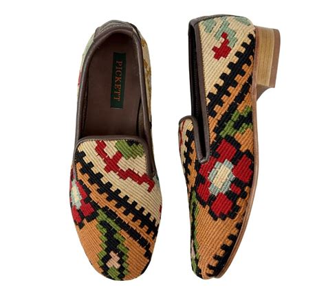 Mens Kilim Slippers Eu41 Uk7 Pickett London