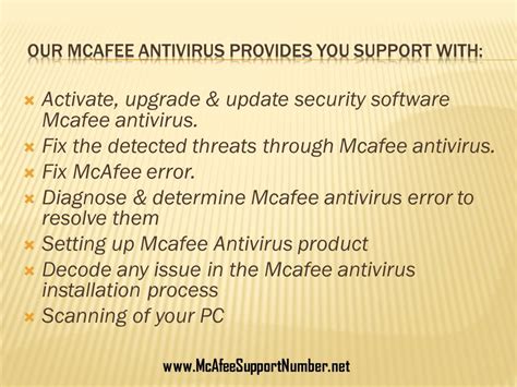 Mcafee Antivirus Support Phone Number Mcafee Customer Service Ppt Download