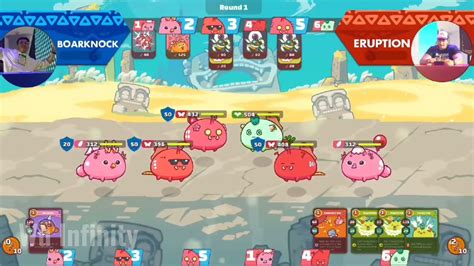 Boarknock Vs Eruption Game 1 Axie Infinity Youtube