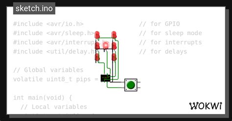 Dice V1 Wokwi Esp32 Stm32 Arduino Simulator