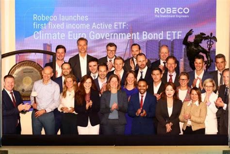 Robeco Launches Climate Transition Focused Government Bond Active Etf Esgwise