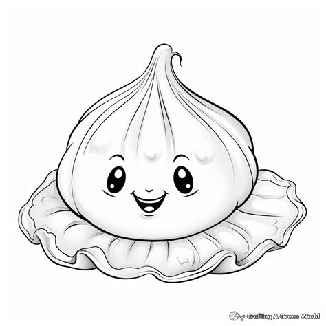 Dumpling Coloring Pages Free And Printable
