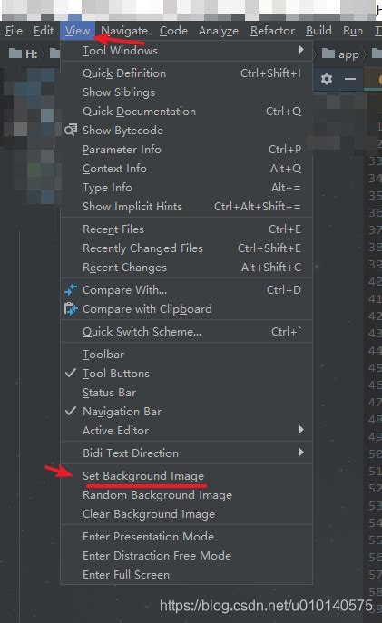 intellij idea background image plus 插件使用 setbackgroundimageaction