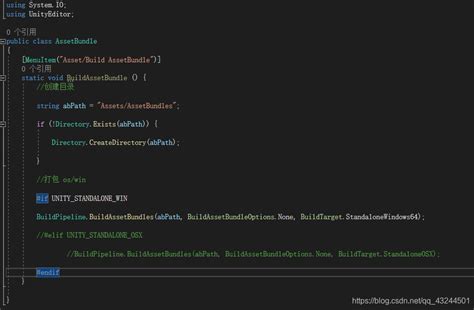 Unity Assetbundle及其加载loadassetasync Csdn博客
