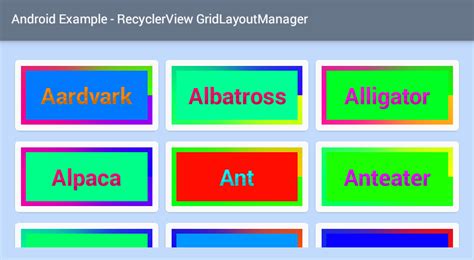 Recyclerview As Staggered Grid In Android With Example Geeksforgeeks