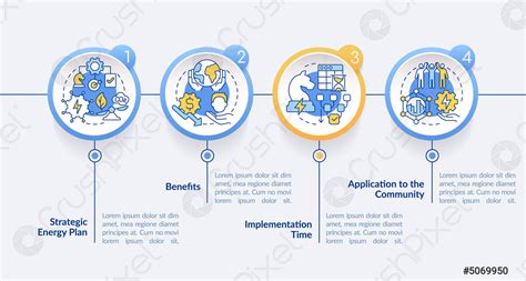 Robust Energy Strategy Circle Infographic Template Stock Vector 5069950 Crushpixel