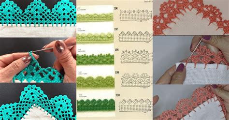 Puntillas Para Servilletas En Crochet Orillas