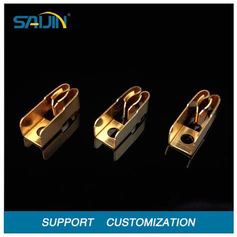 Electrical Brass Switch Socket Terminal Contact Metal Copper Stamping Socket Accessories