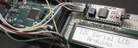 I2C Serial LCD Interface Module Arduino Microcontroller Based Projects