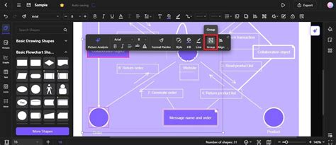 Group And Ungroup Shapes On A Diagram In Edrawai