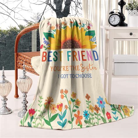 Best Friend Blanket Friends Blanket For Bff Ts Best Friend