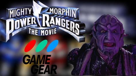 Mighty Morphin Power Rangers The Movie Game Gear Youtube
