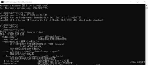 安装及配置jdk openjdk21安装 csdn博客