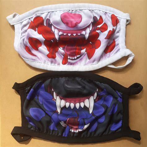 Anime Face Mask Etsy
