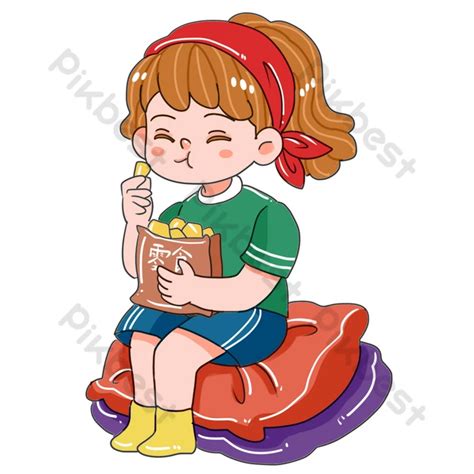 Clip Art De Niños Comiendo Bocadillos