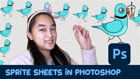 [how to] make sprite sheets in photoshop emiicreations youtube