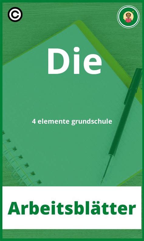 Die 4 Elemente Grundschule Pdf Arbeitsblätter