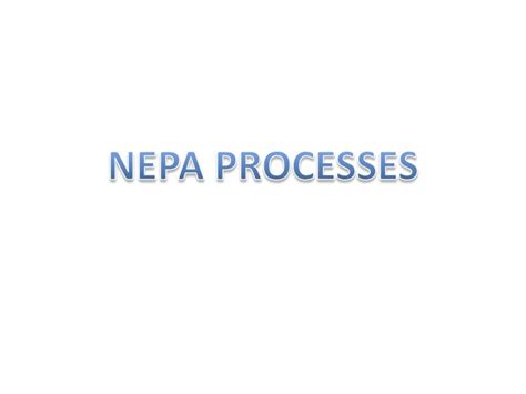 Nepa Process Flowchart Infographic Kerybattle