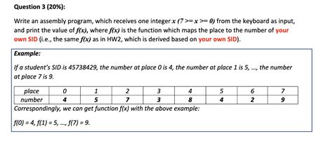 Solved Write An Assembly Program Which Receives One Integer