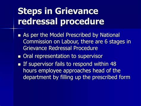 GRIEVANCE HANDLING Ppt
