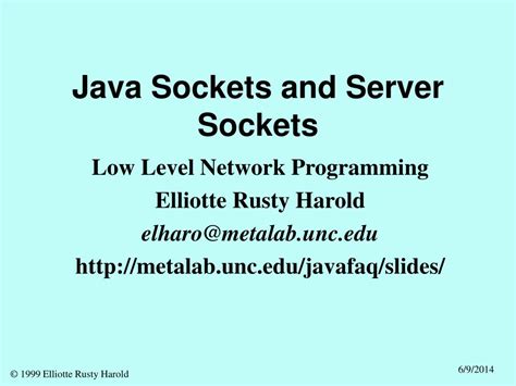 PPT Java Sockets And Server Sockets PowerPoint Presentation Free Download ID 499851