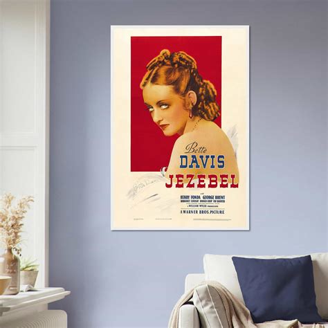 Jezebel Movie Poster Jezebel 1938 Classic Movie Poster Citiesbox