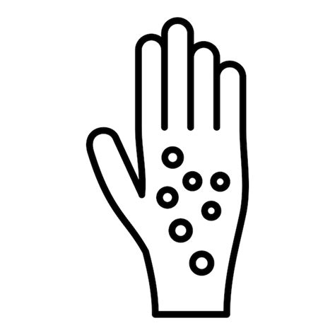 Premium Vector Rash Icon Style