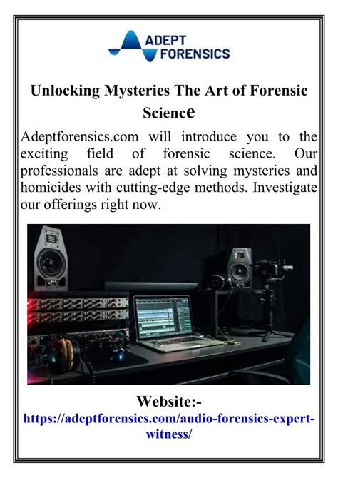 Ppt Unlocking Mysteries The Art Of Forensic Science Powerpoint Presentation Id12988975