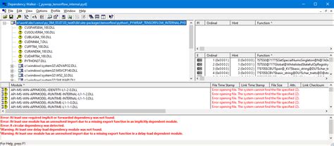 On Windows Running Import Tensorflow Generates No Module Named Pywrap Tensorflow Error
