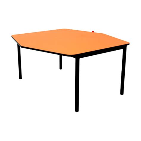 Mesa Hexagonal Cb Equipamiento Escolar Y De Oficina