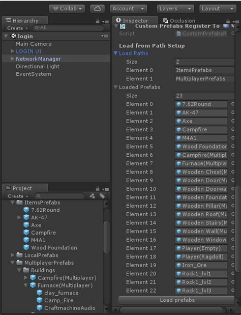 How To Sync Registered Spawnable Prefabs Network Hashes Between The