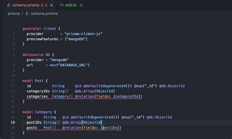 mongodb many to many docs example generates error · issue 2470