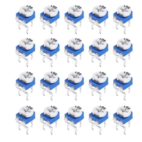 20pcs Rm065 1m Ohm Trimpot Trimmer Potentiometer Variable Resistor Electronic Pro
