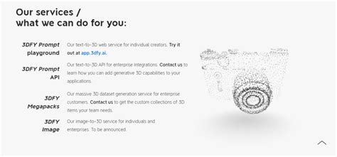 3dfy ai generate 3d models with just text