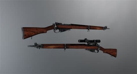 Lee Enfield No 4 Rifle Gta5