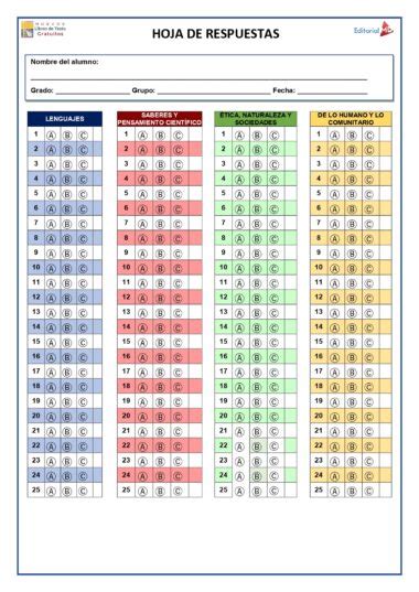 Exámenes De Primaria 3° Grado Nem 2025 2026 2do Trimestre