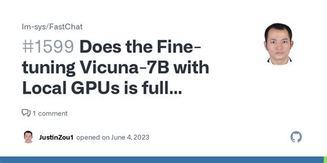 Does The Fine Tuning Vicuna 7b With Local Gpus Is Full Parameter Fine