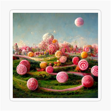 Candy Land Sticker For Sale By Ethereal Realms Redbubble