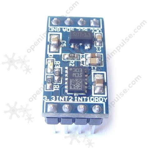 Lsm303 Triple Axis Accelerometer And Compass Module Open Impulseopen