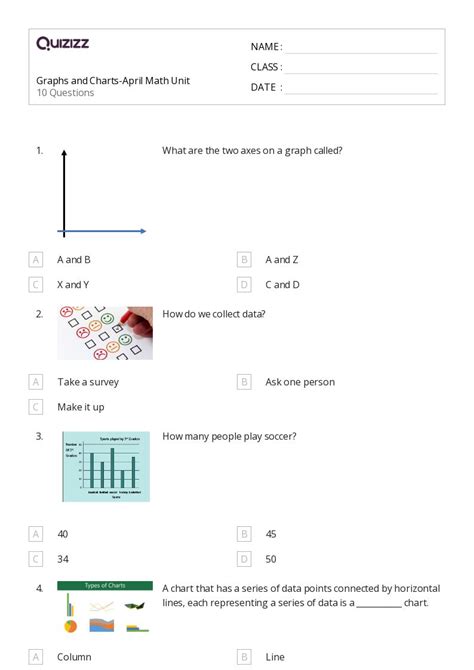Interpreting Graphs Worksheets For St Year On Quizizz Free Printable